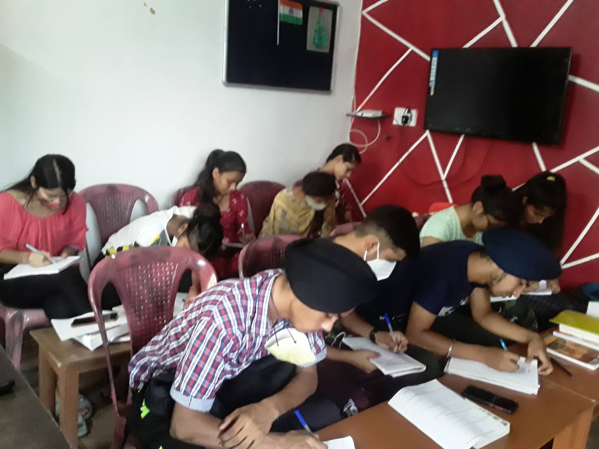 Evening classes with Manish Kumar Meena