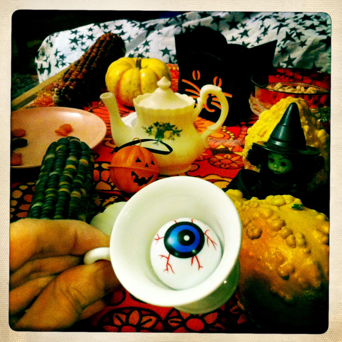 ☁little moon & babe rainbow☁: lots of haunted tea parties & halloween fun
