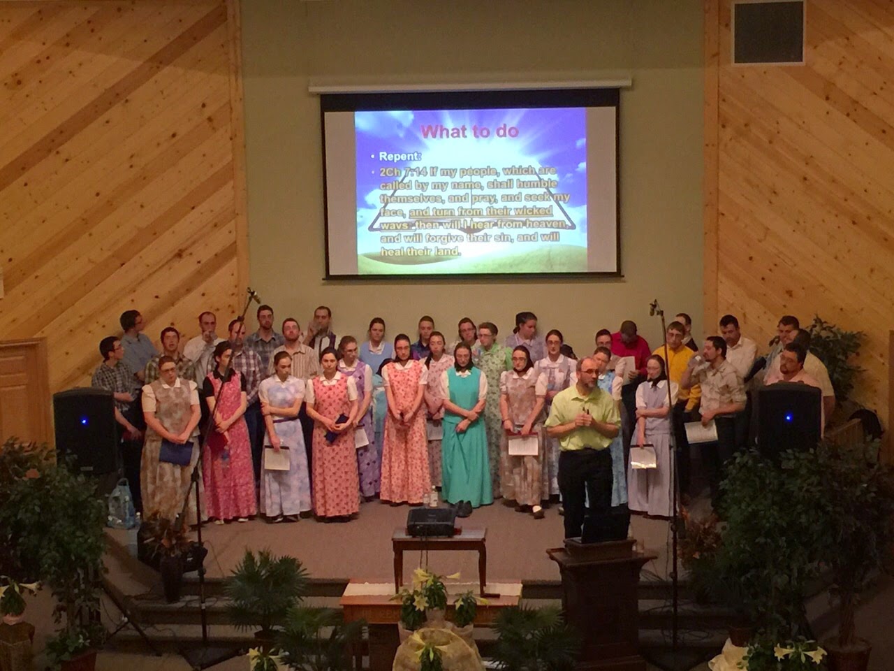 Fort Pitt Farms Christian Community News: Choir Presentation in Provost, AB
