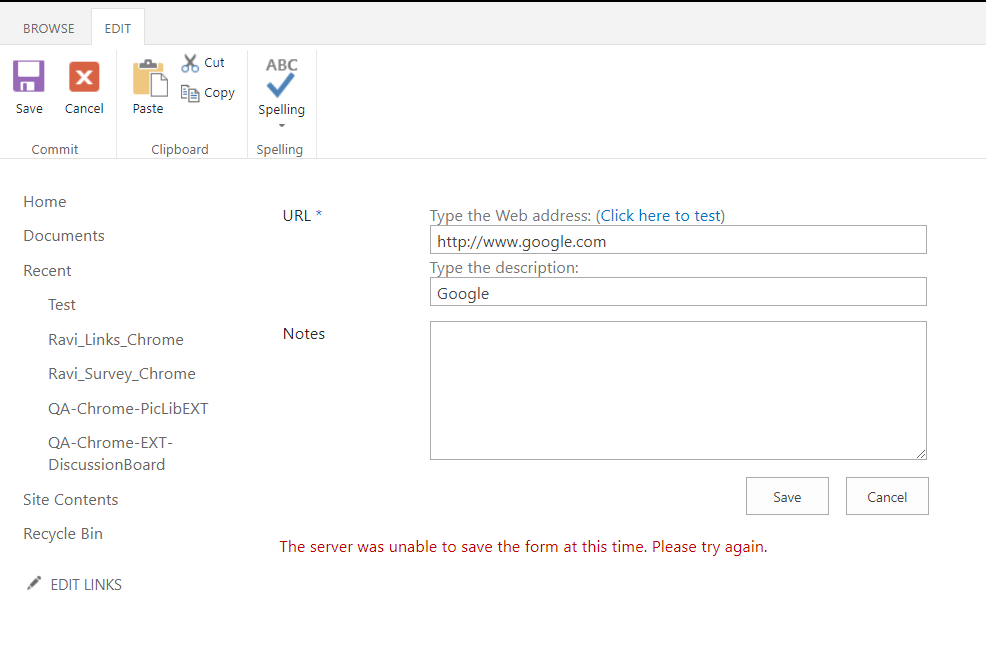 Sharepoint Connoisseur How To Workaround Sorry We Are Having Trouble