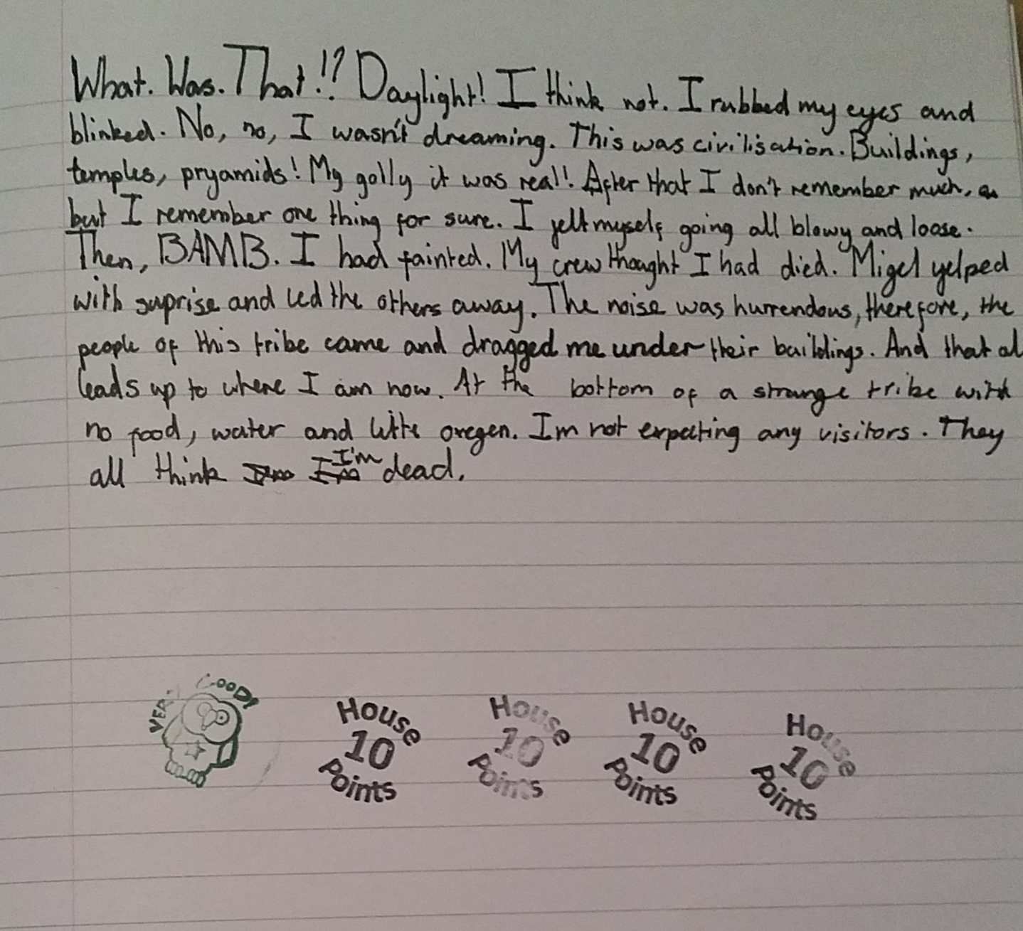 Year Six: Diary Entry of a Conquistador
