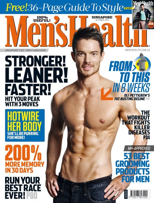 Oli Pettigrew For Men's Health Singapore | Oh yes I am