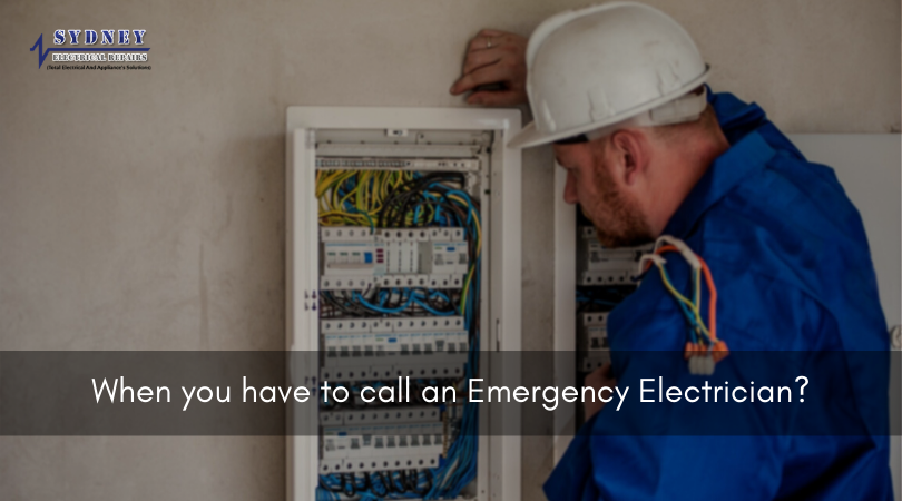 When you have to call an Emergency Electrician?