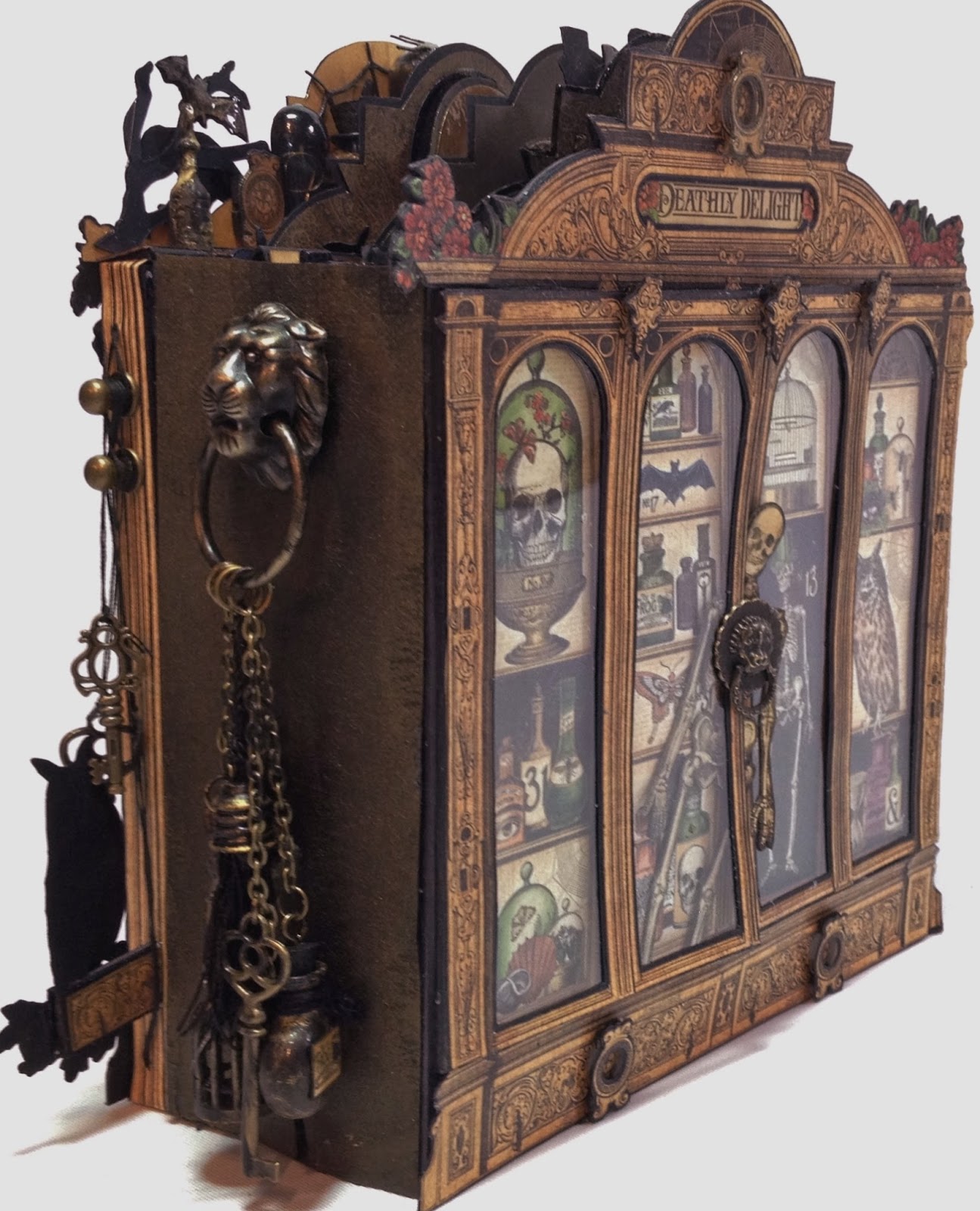 Graphic 45 Rare Oddities 6x6 page mini album | annes papercreations ...