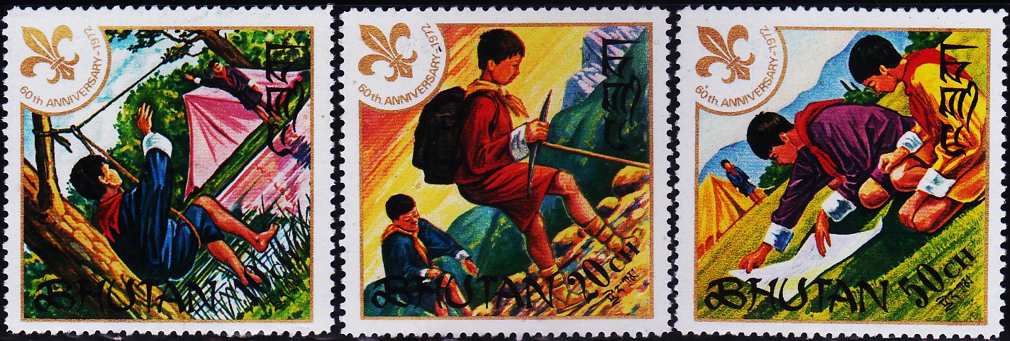 Heritage of India stamps site: Boy Scout movement Scouting on stamps