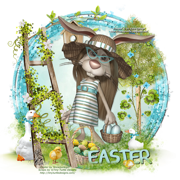 Magical Gimp-Tutorial: Cluster "Easter Garden"