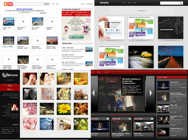 10 Template Blogger Lucu,Cute Gratis ~ KELAS TKJ