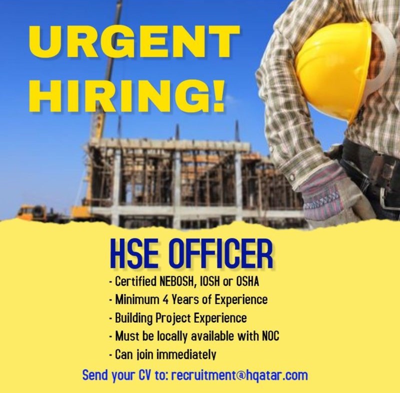 HSE Insider : ( 15 ) HSE/EHS/SAFETY JOBS – JUNE 2021