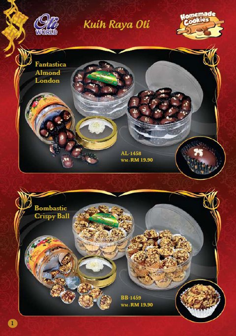 NAZA STYLE: Katalog Biskut Raya Dari Oli Collection