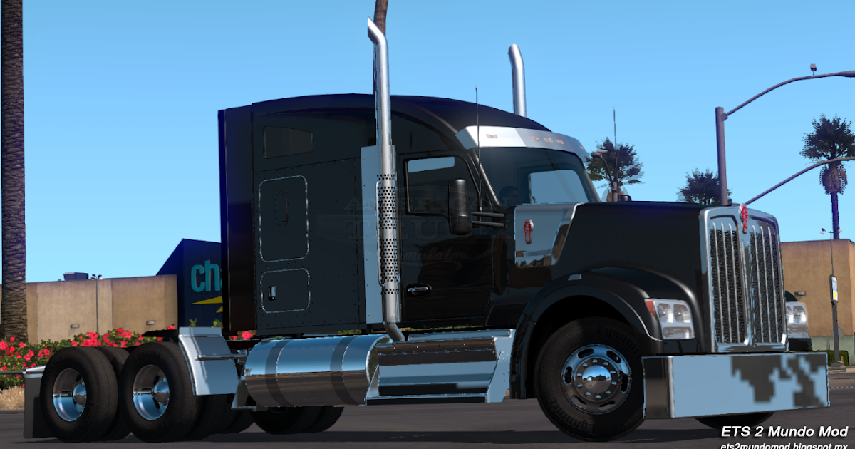 (Tractocamión ATS) Kenworth W990 2018 (Versión 1.0) - ETS 2 Mundo Mod