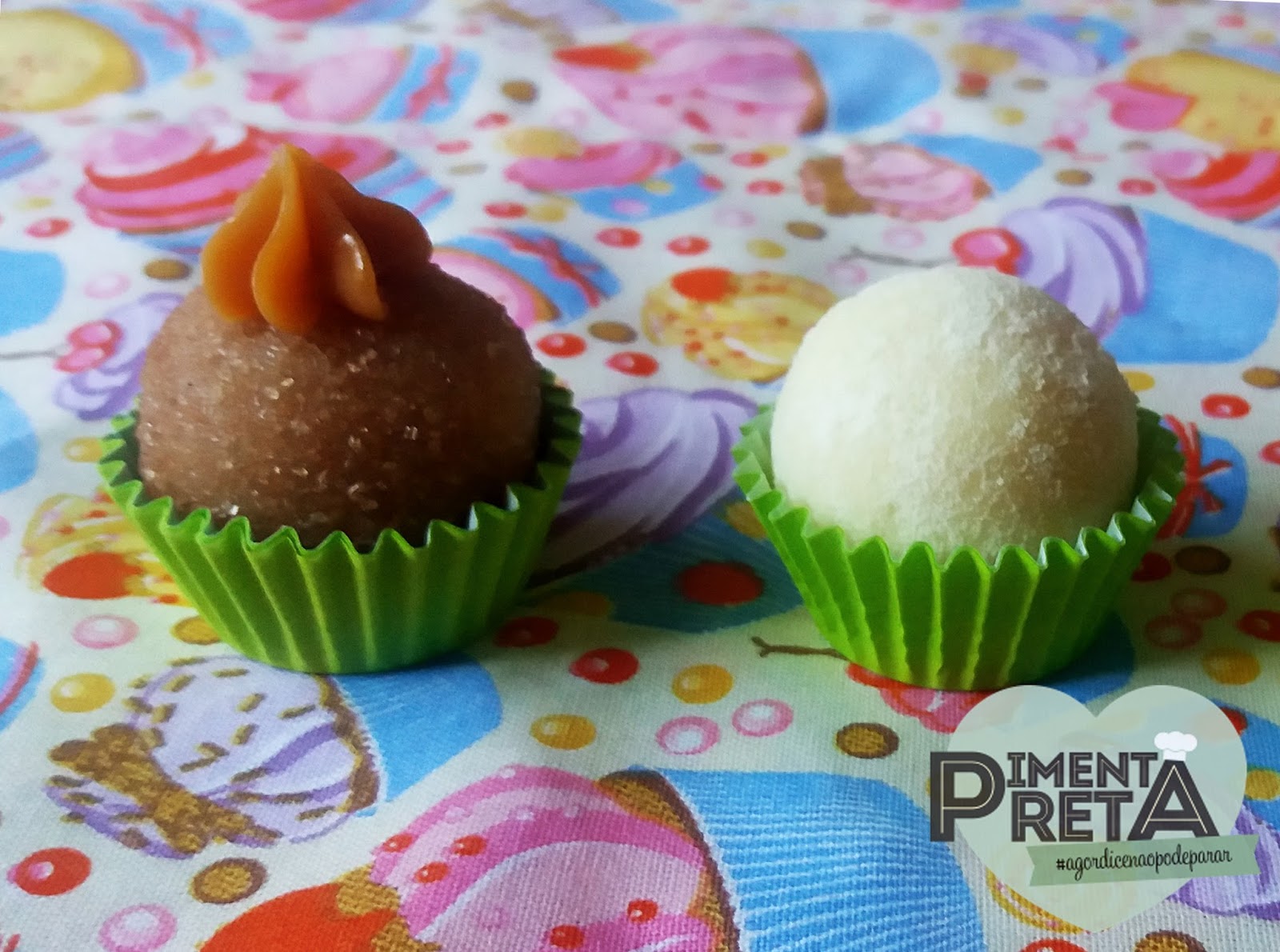 Pimenta Preta: Brigadeiro de Churros e Docinho do Céu