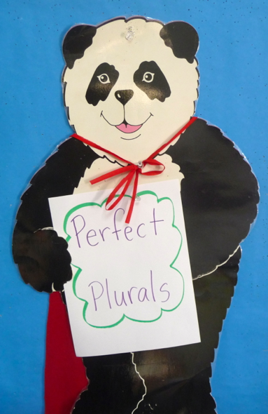 Mrs. Yollis' Classroom Blog: Panda's Perfect Plurals!