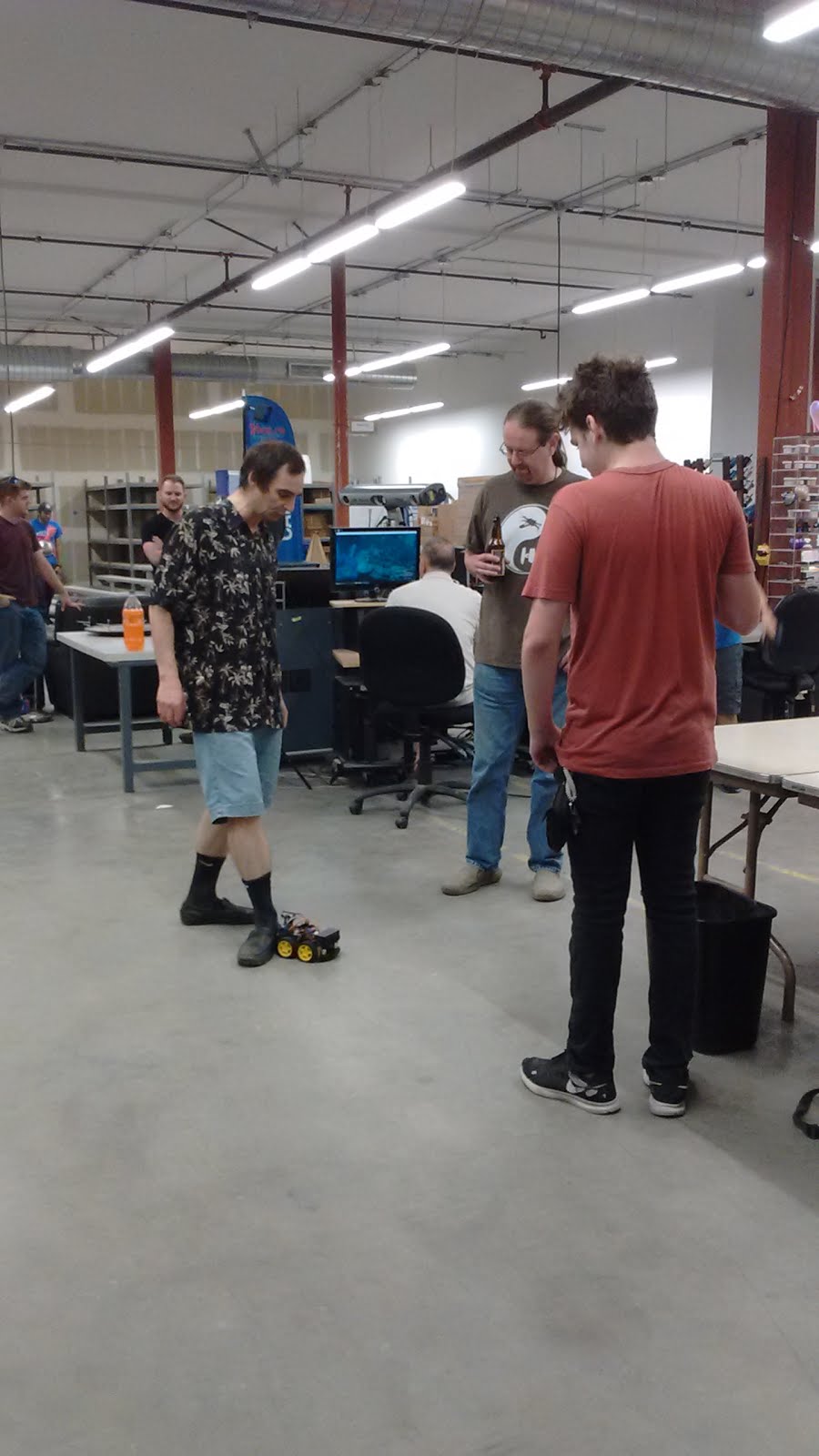 Mitov Software: Pictures and Videos from the HexLab Makerspace "Hangout and Games Night" last week