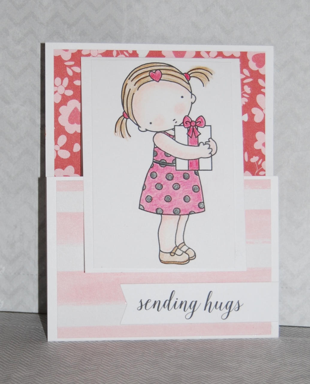 With a Grateful Heart: Cards for Little Hearts---Sending Hugs