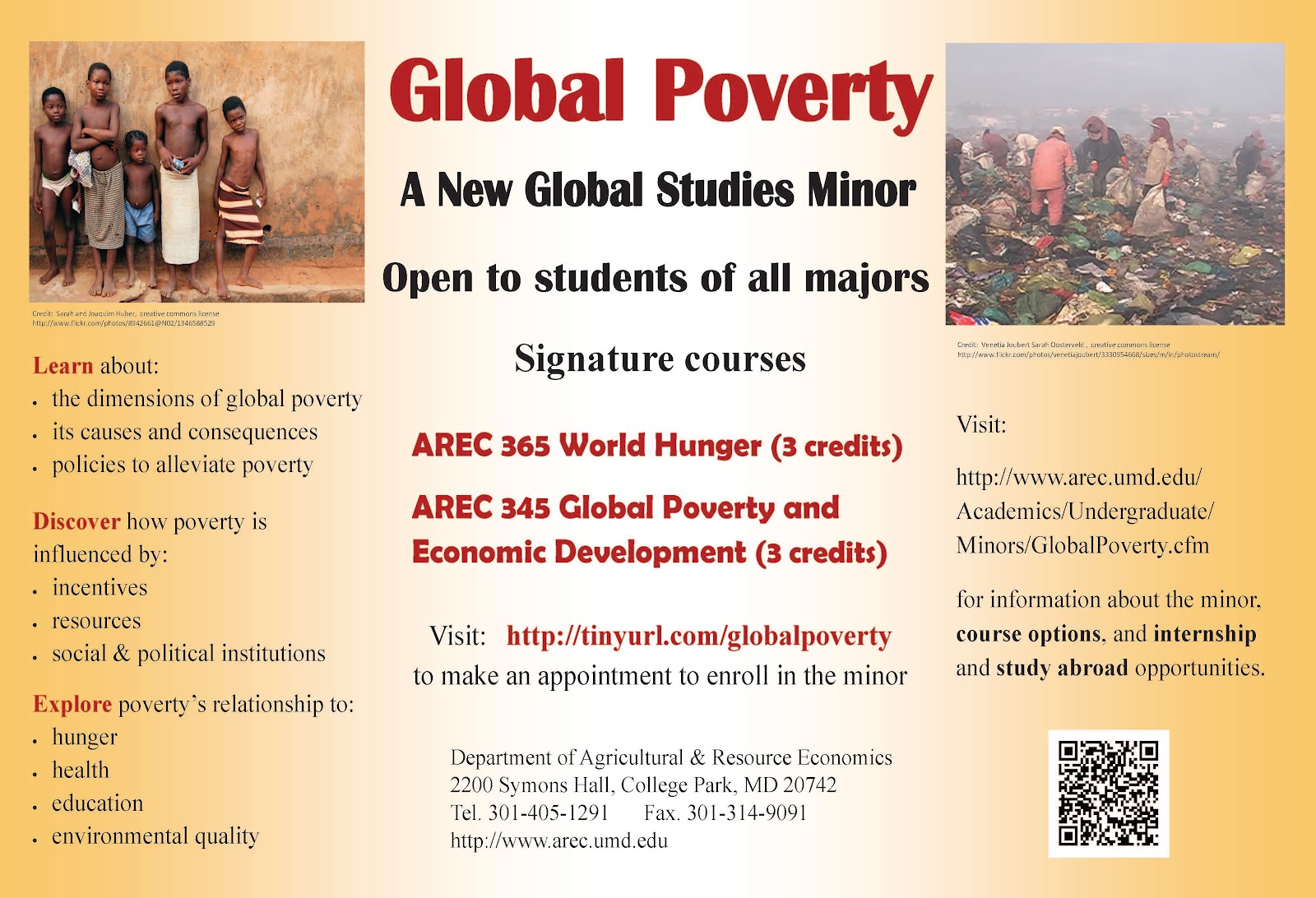 ECON Undergraduate Blog: Global Poverty Minor
