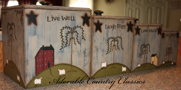 Adorable Country Classics Home Decor & Gifts: Primitive Kitchen ...
