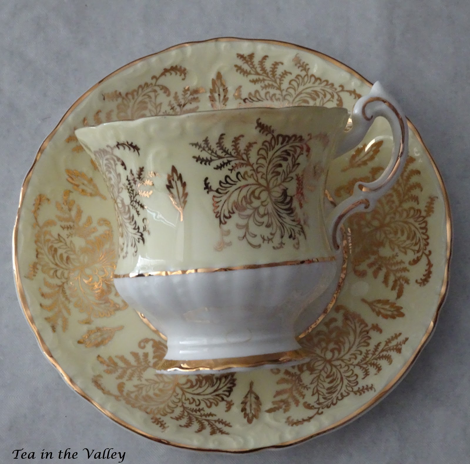 Tea in the Valley: A yellow Paragon teacup