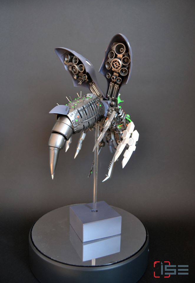 Modeler Made a Mecha Insect from GunPla Parts!