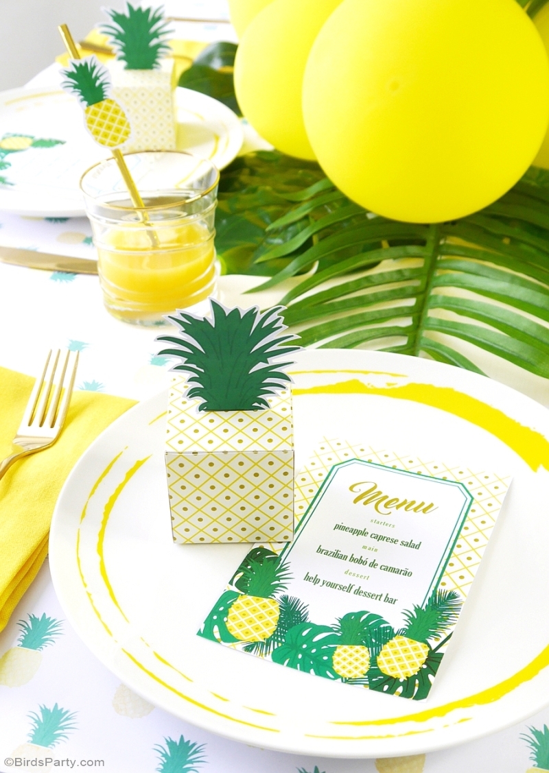 Party Like a Pineapple | A Tropical 25th Birthday Party - Party Ideas ...