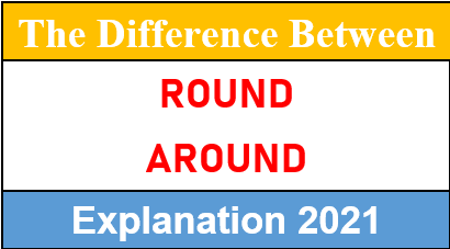 What is the difference between Round and Around