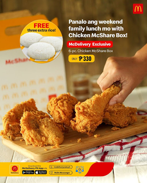 Manila Shopper: McDo Delivery & App Promos