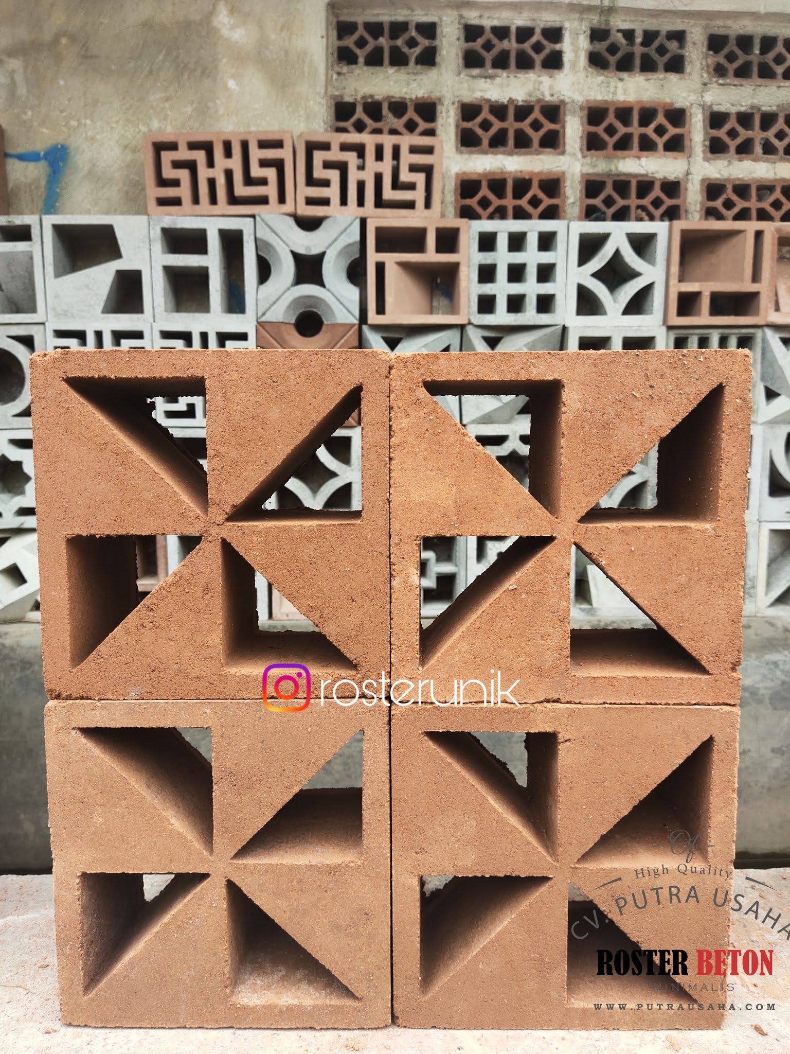 Roster Bata Motif Baling