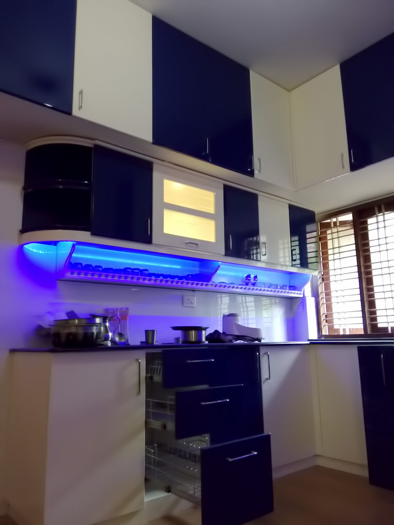 Modular kitchen cabinets from Young & Smart Interiors - Kerala Home ...