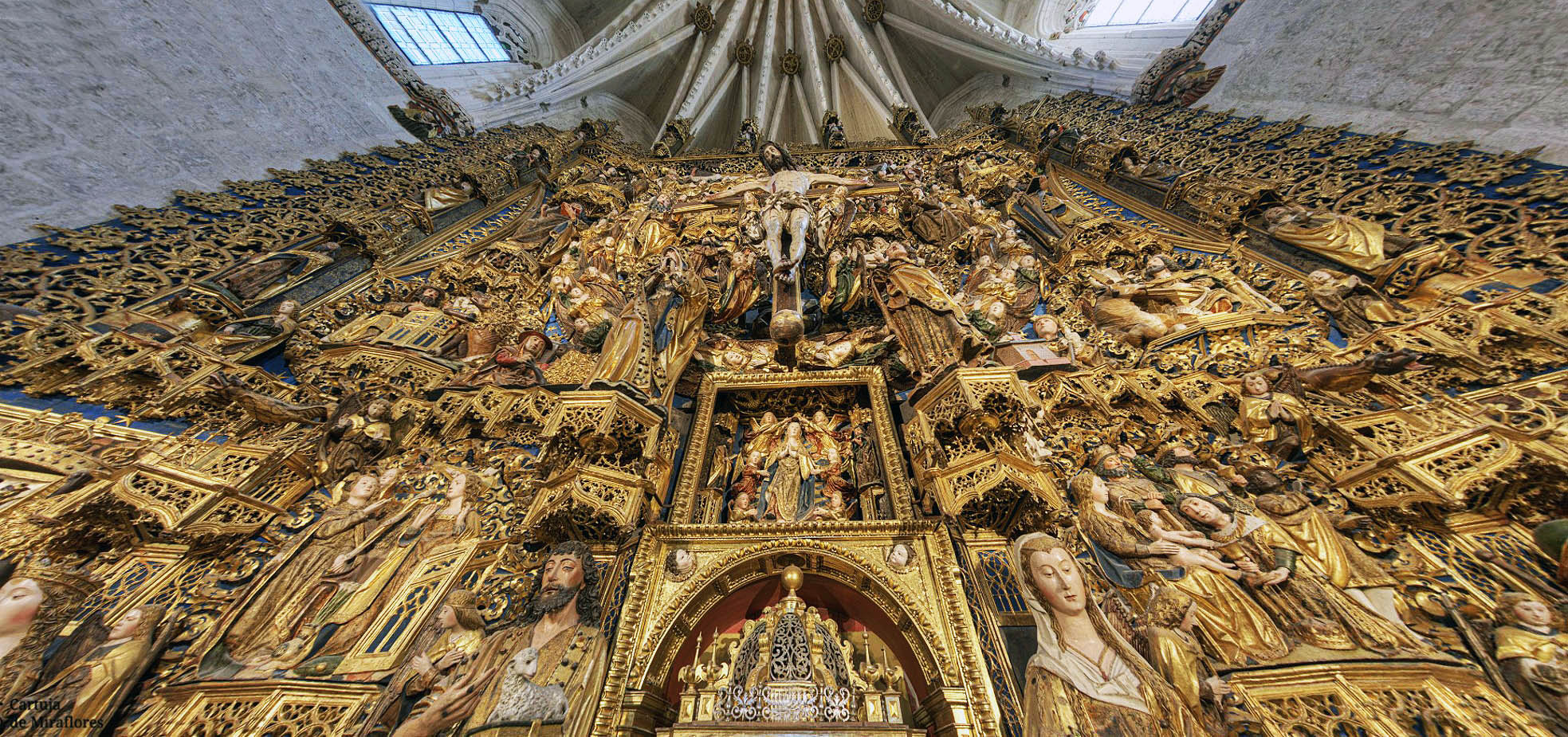 DOMVS PVCELAE: Visita virtual: RETABLO MAYOR DE LA CARTUJA DE ...