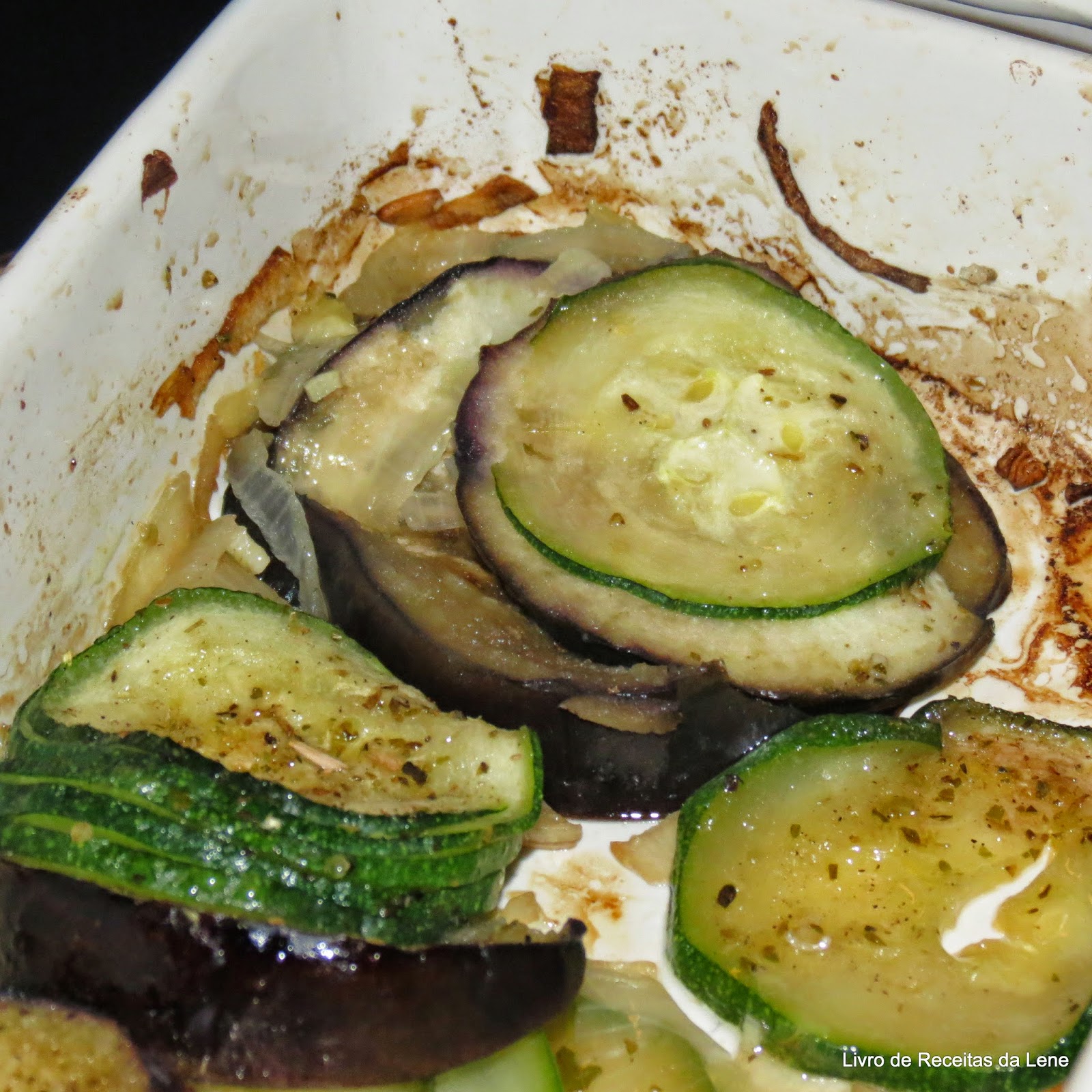 BERINGELA E COURGETTE NO FORNO | LIVRO DE RECEITAS