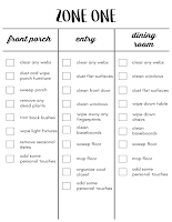 Simply Jaimie: Zone One printable