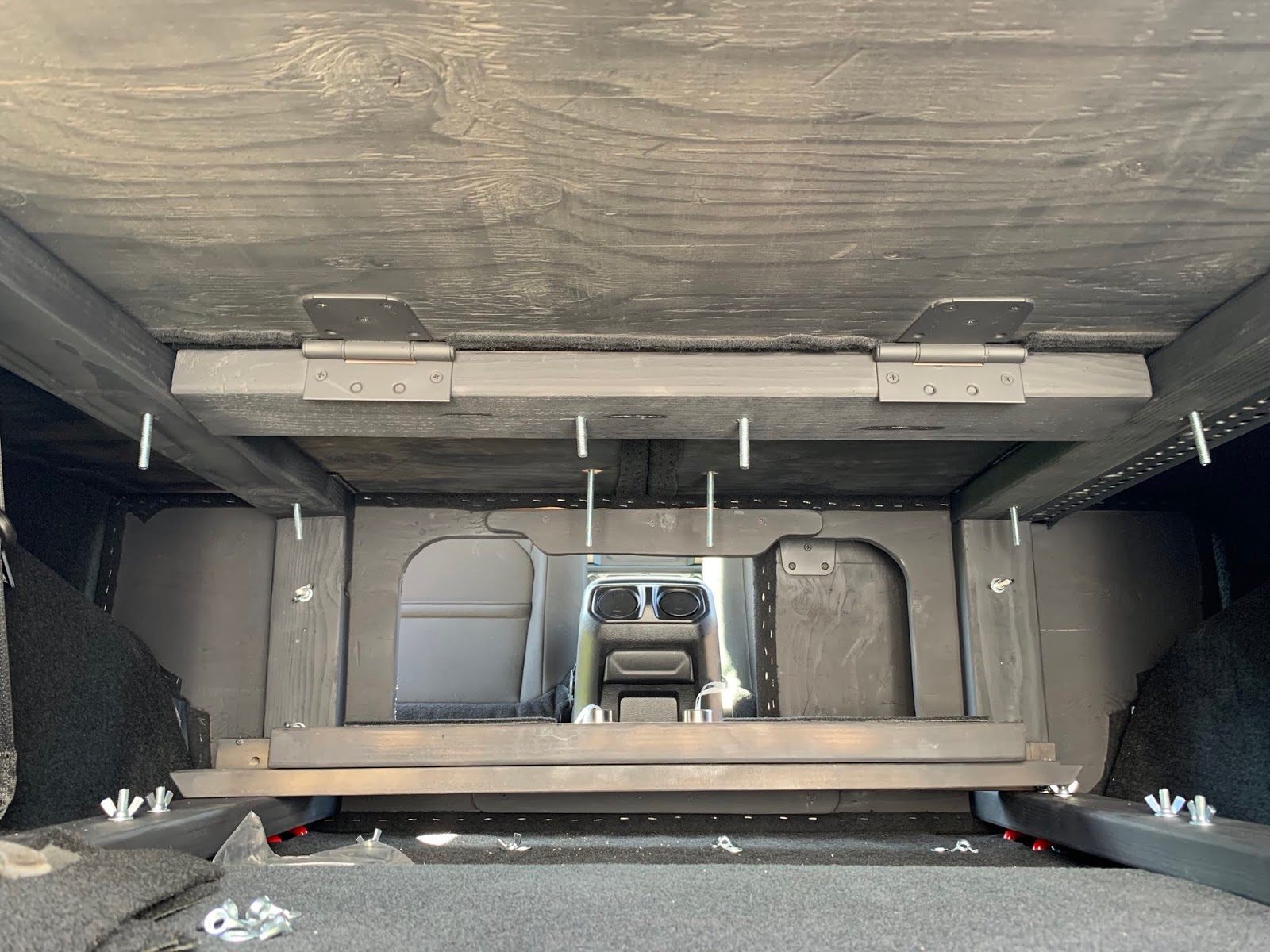 DIY Sleeping and Storage Platform for 2 Door 2018 Jeep Wrangler JL