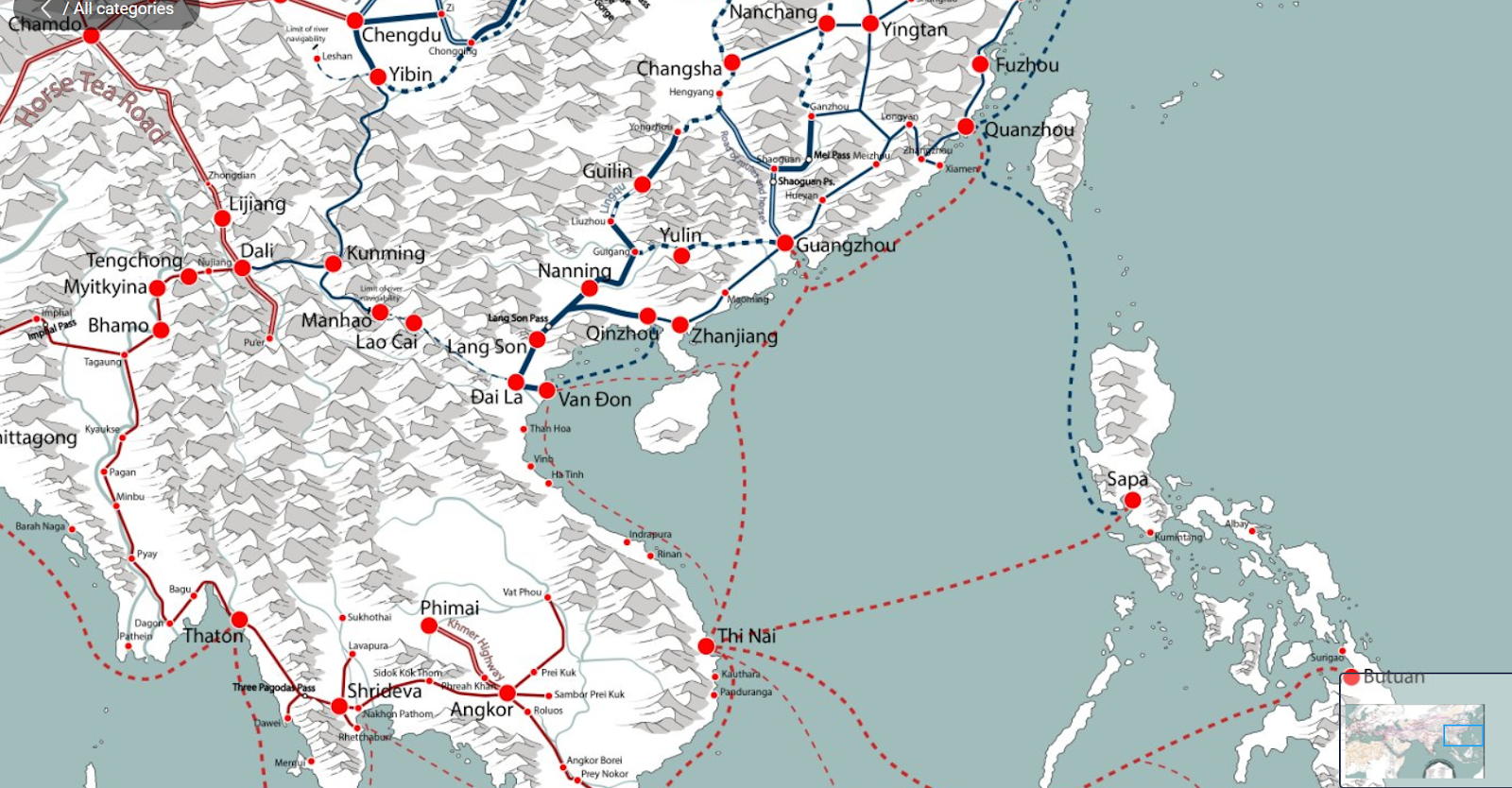 天朝大國: Trade Routes Under the Sòng