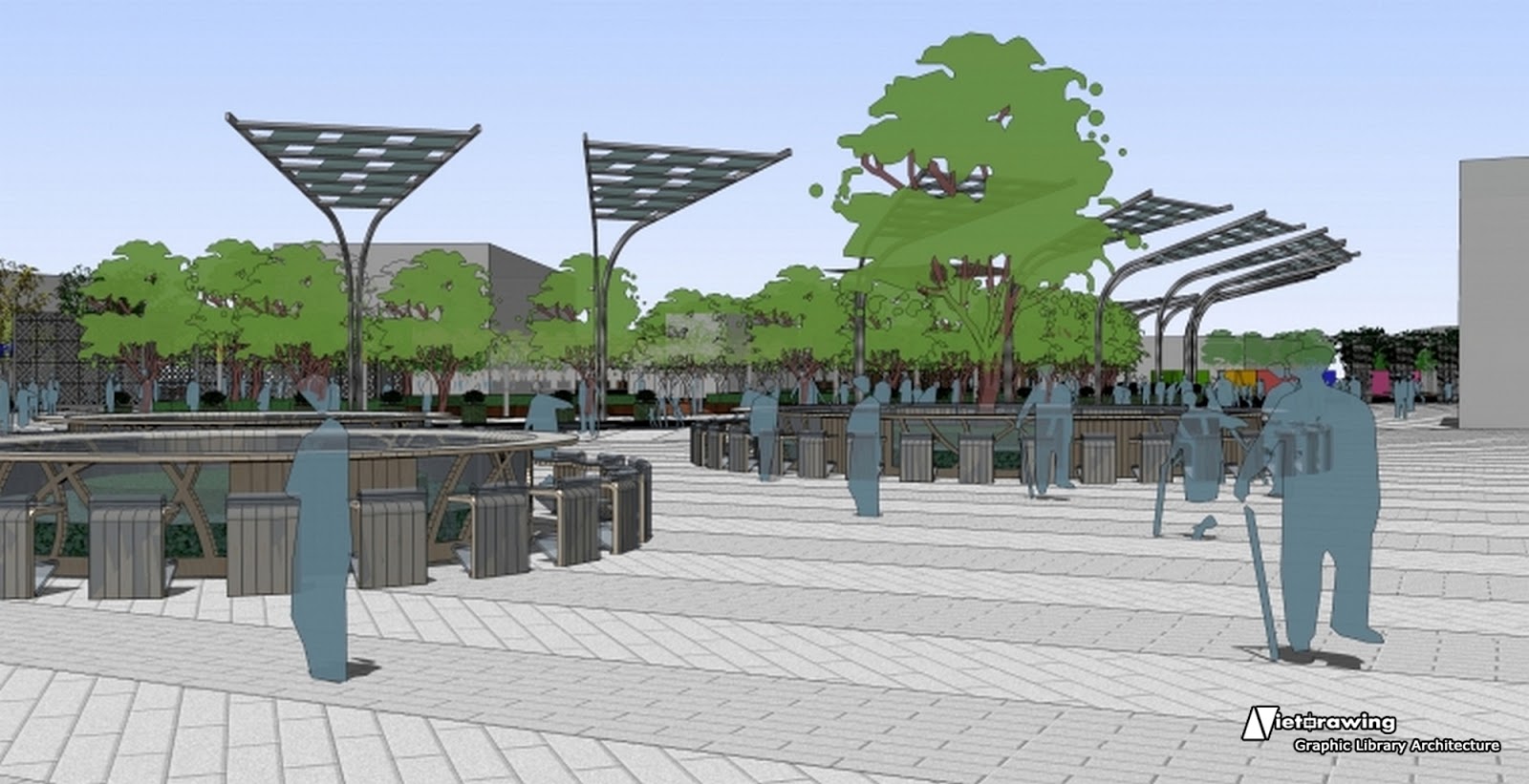 [SKETCHUP] LANDSCAPE MODEL 01 - ANARCHIVN