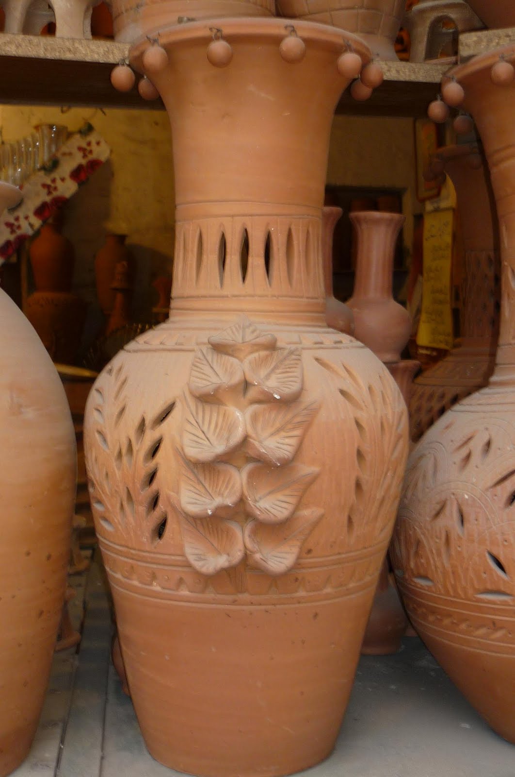 Beautiful Mud Vase ~ Handmade Accessories