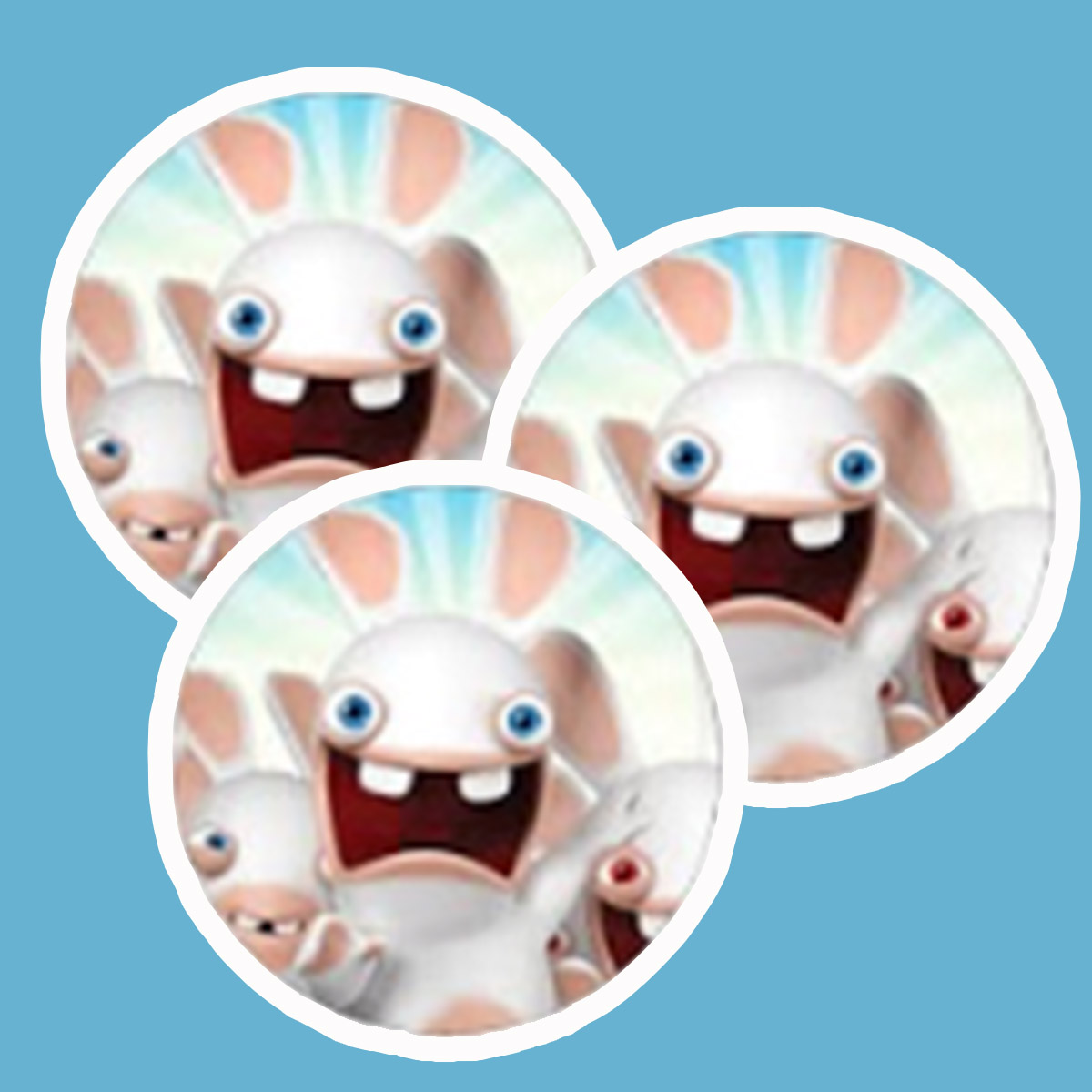 Daisy Celebrates: Rabbid Rabbits Birthday Party Printable Files