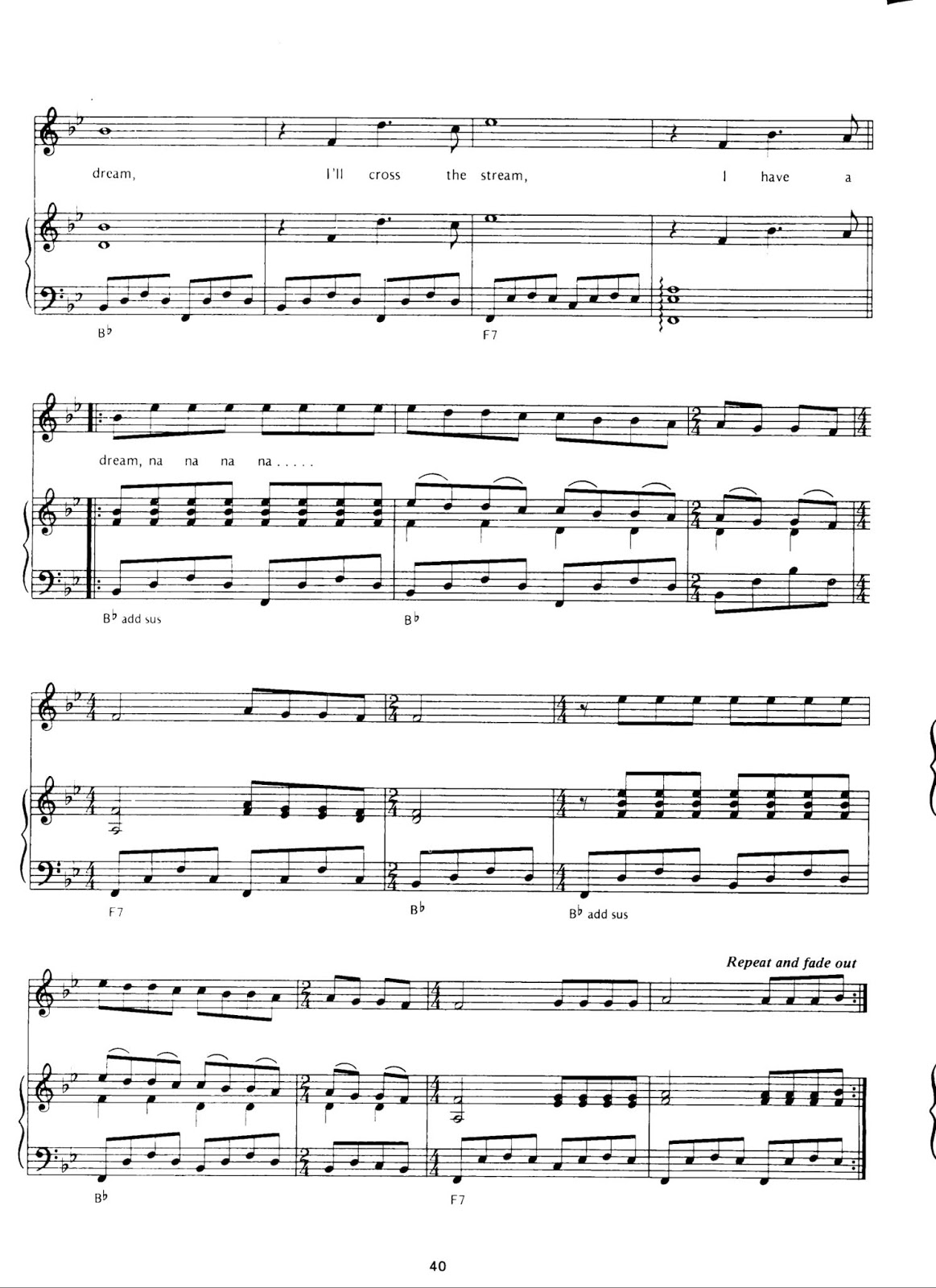 SHEET MUSIC FREE - Sheet PIANO FOR YOU ~ Sheet nhạc bài I have a dream