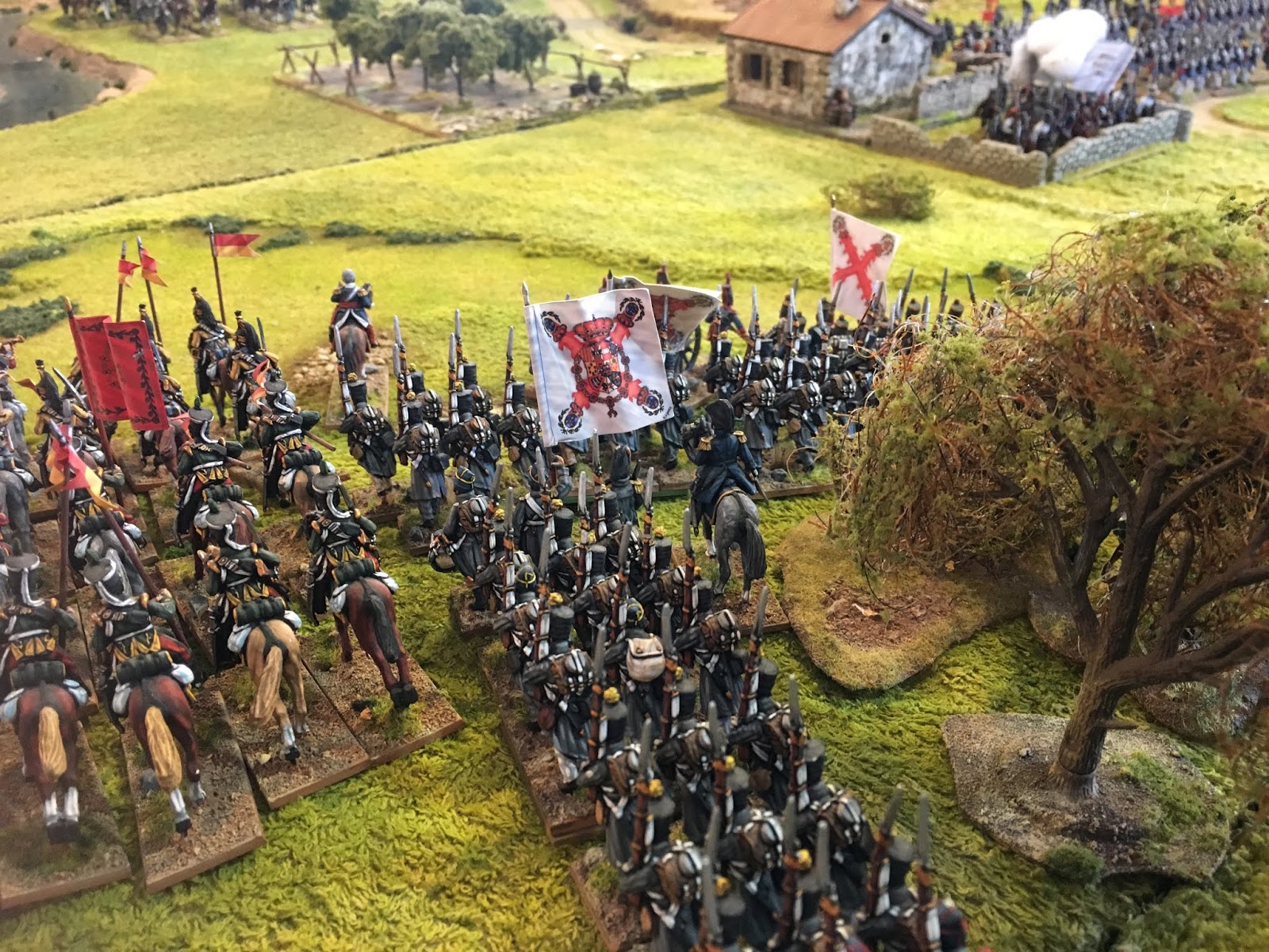 ALYS TOY SOLDIERS: From my side of the table... The Battle of Peracamps ...