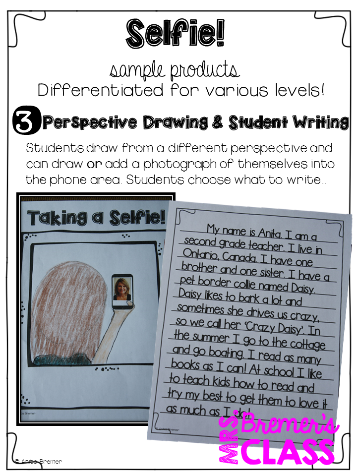 Back to School Activity: Selfies! | Mrs. Bremer's Class