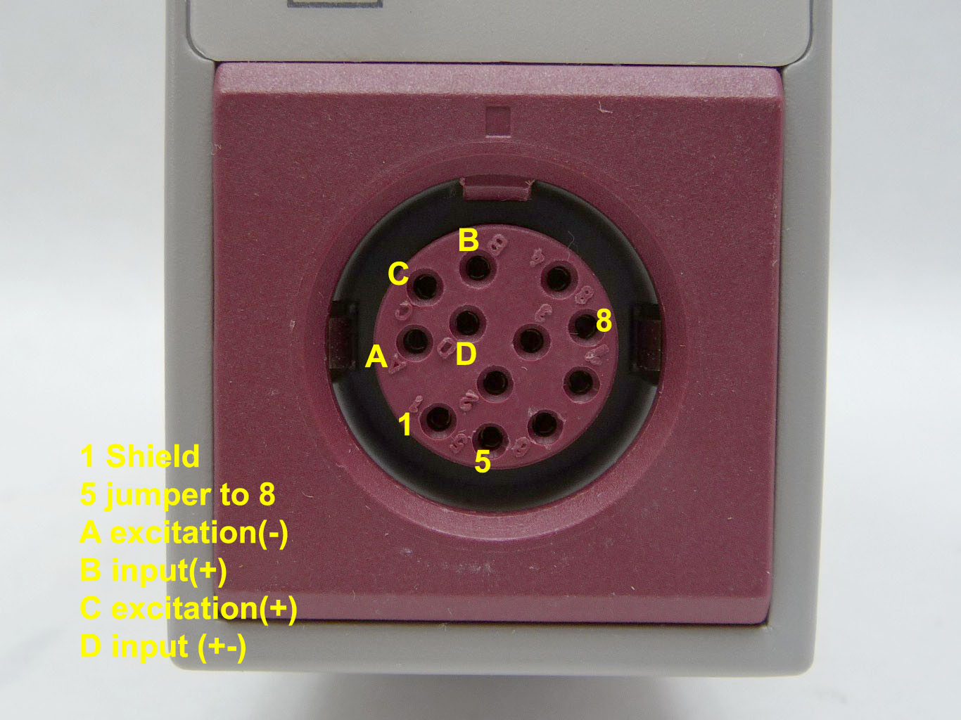 masterxsv -Medical: HP/Agilent/Philips IBP pinout