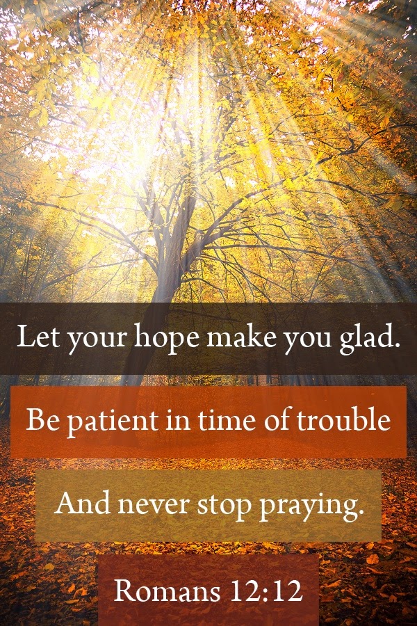 Let Your Hope Make Your Glad | Quotes and Sayings