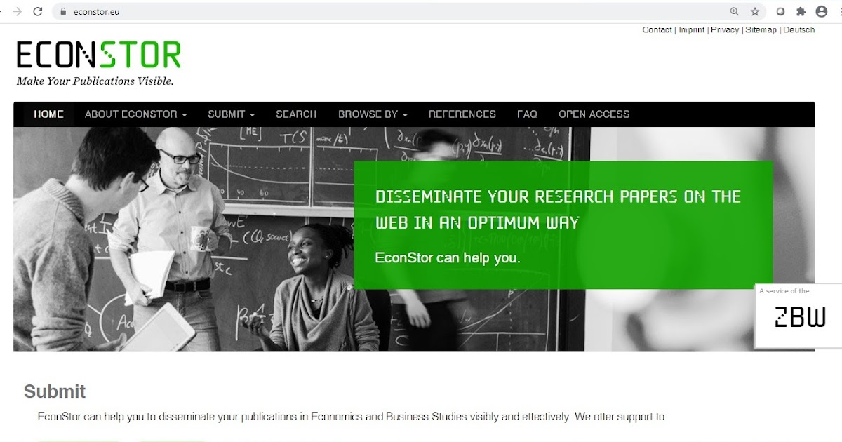 ज्ञानसागर (Dnyansagar): EconStor : Publications in Economics and ...