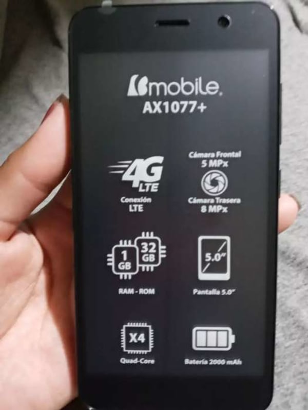 Liberaciones "El Vitor": ROM BMOBILE AX1077+