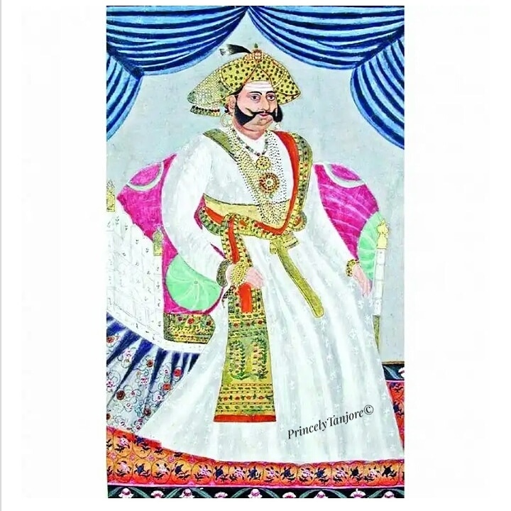 Today 241st birth anniversary of Thanjavur King Serfoji (Sarabhoji) II