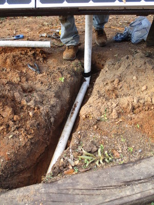 5 Acres & A Dream: Burying the Solar Cable