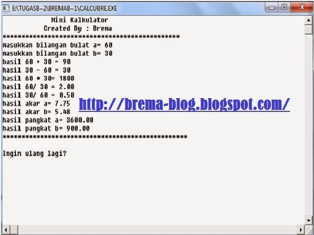 Membuat Calculator Menggunakan Pascal