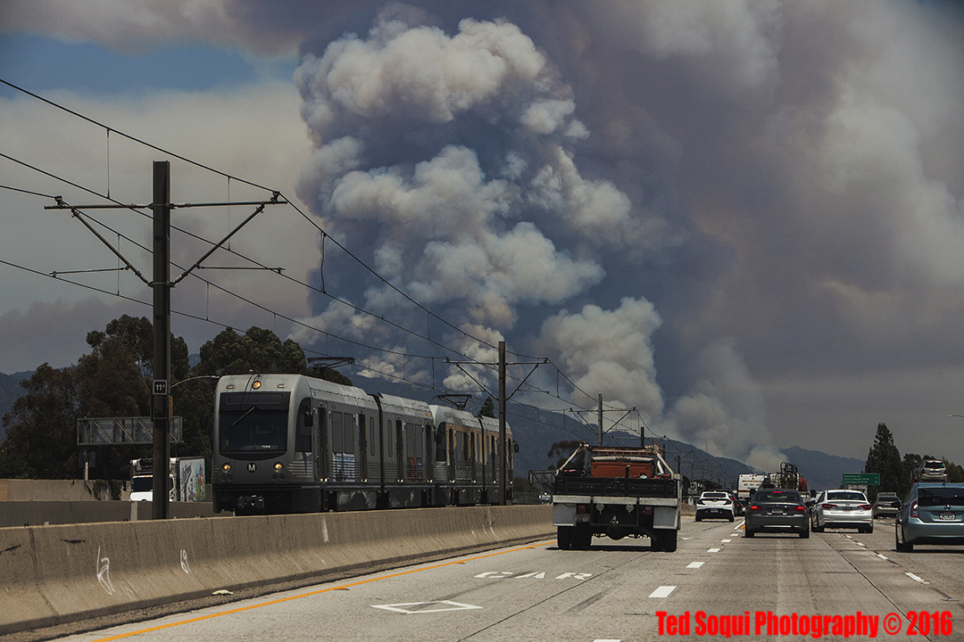 LA Photo: Duarte Fires