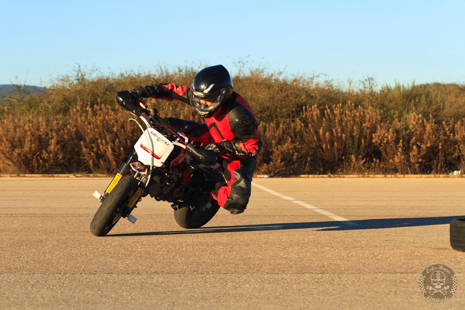 Cafe Racer Attitude: Pit Bike Afternoon