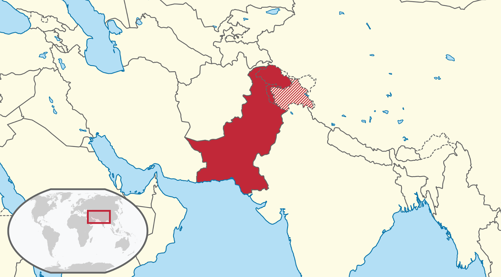 Pakistan New Map 2020 | पाकिस्तान का नक्शा विवाद | 1972 शिमला समझौता ...
