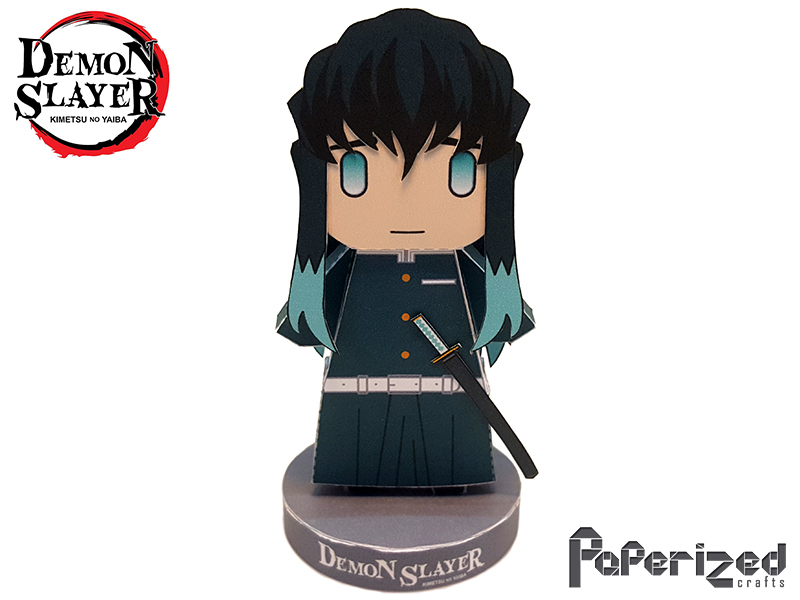 Demon Slayer: Muichiro Tokito Paperized | Paperized Crafts