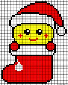Fichas de Primaria: Cuadrículas de navidad
